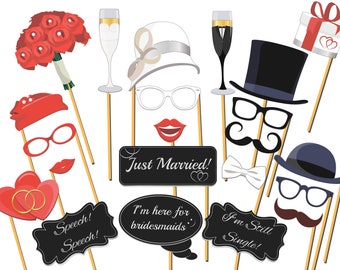 Wedding photo prop | Etsy