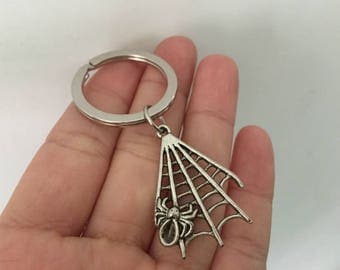 Spider keychain | Etsy
