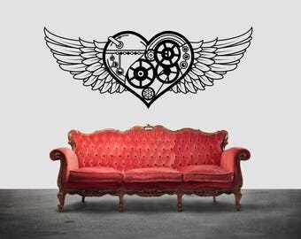 Steampunk decals | Etsy