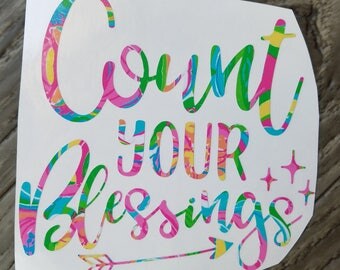 Blessing decal | Etsy