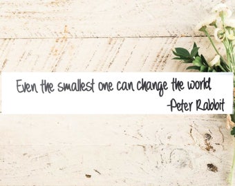 Peter rabbit quote | Etsy