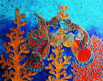 Mandarin fish | Etsy