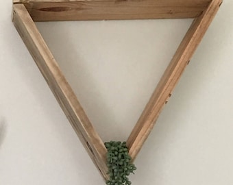 Triangle wall decor | Etsy