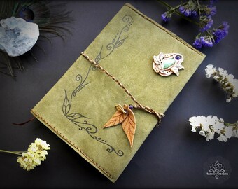 Leather book cover | Etsy