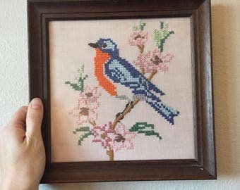 Cross stitch art | Etsy