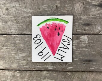 Watermelon painting | Etsy