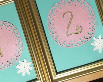 Seating chart frame | Etsy