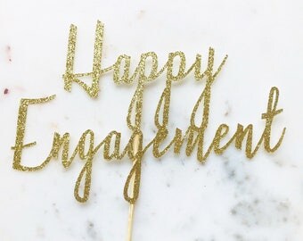 Engagement cake | Etsy