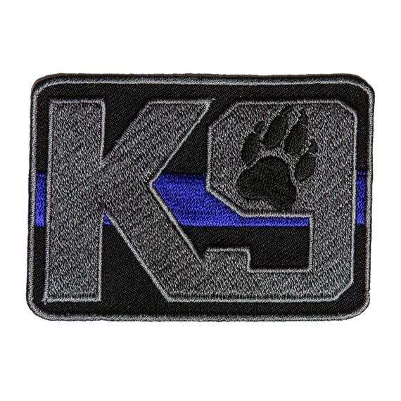 Police K-9 Think Blue Line Patch