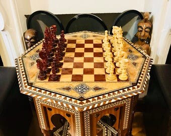 Chess table | Etsy