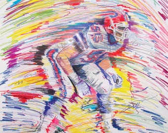 Buffalo bills art | Etsy