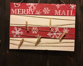 Merry mail | Etsy