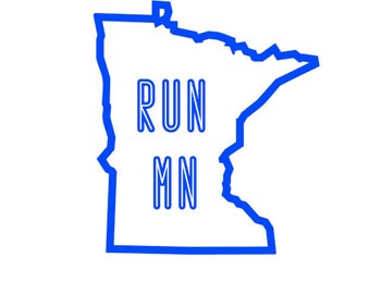 Minnesota outline | Etsy