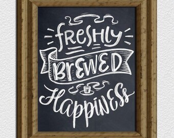 Coffee chalkboard | Etsy