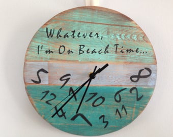 Beach clock | Etsy