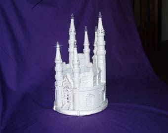 Castle cake topper | Etsy