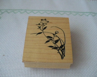 Flower rubber stamps | Etsy