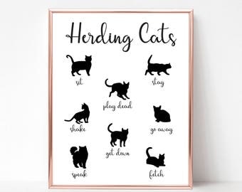 Cat herder | Etsy