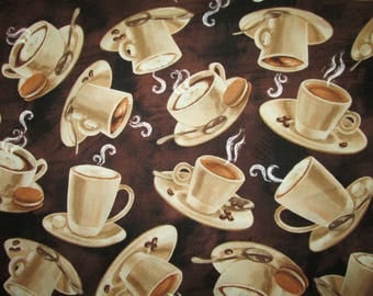 Coffee fabric | Etsy