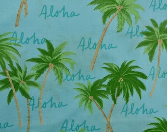 Palm tree fabric | Etsy