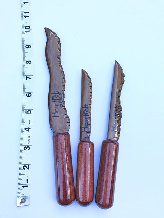 Tools for Felting Unique Handmade Wooden Sculpting Tools for