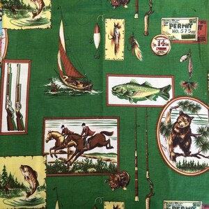 Hunting lodge fabric | Etsy