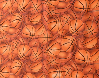 Basketball fabric | Etsy