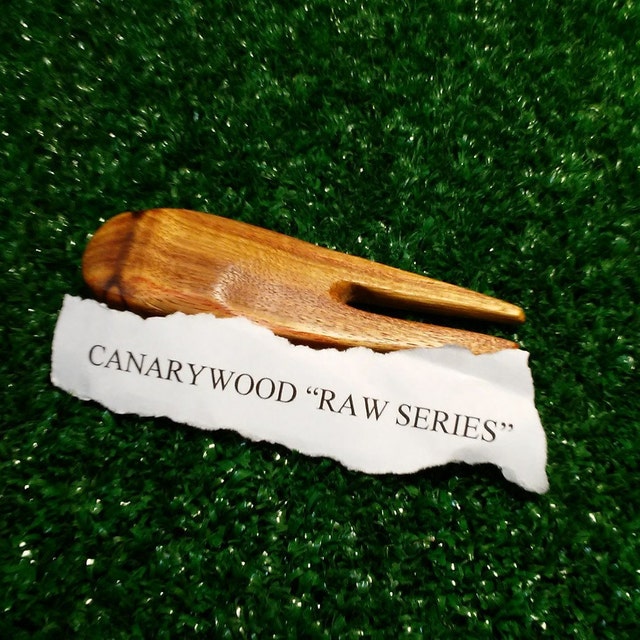 Handcrafted exotic wood divot repair tools by ExoticWoodDivotTools