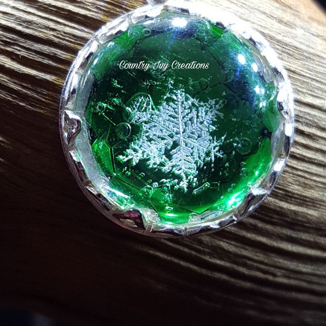 Real Preserved Snowflake Jewelry & more.... by CountryIvyCreations