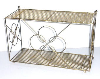 Vintage metal shelf | Etsy