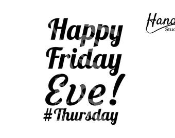 Happy friday sticker | Etsy