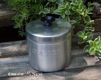Grease jar | Etsy