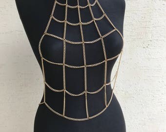 Gemstone Body Chain Crystal Body Chain Body Chain Gold Body