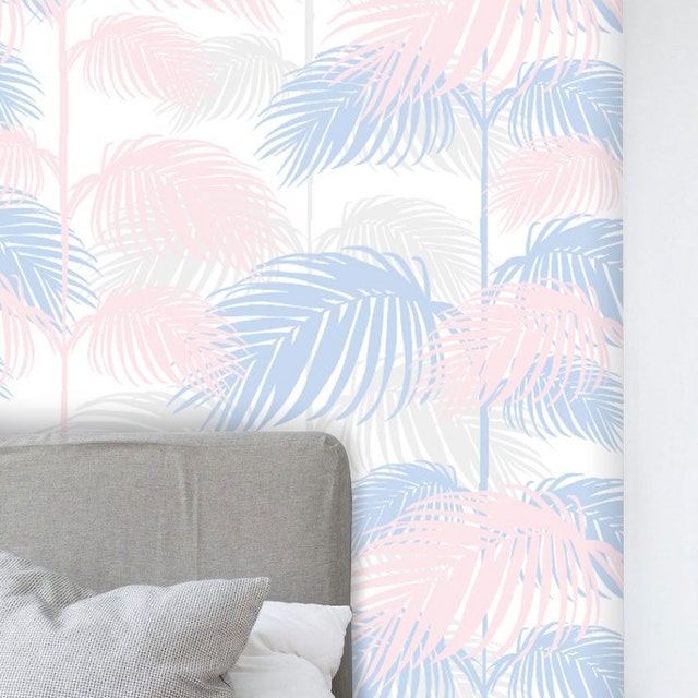 Custom-designed removable wallpaper by BCMagicWallpaper on Etsy