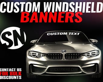 Windshield decal | Etsy