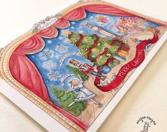 Nutcracker card | Etsy