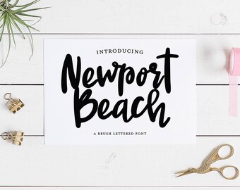 NEW Letter Set BUNDLE-INSTANT download four brush fonts in svg