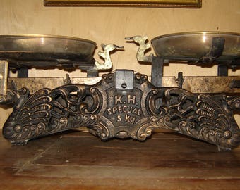 Antique scale pan | Etsy