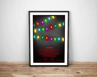 Stranger things poster | Etsy