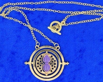 Time turner necklace | Etsy