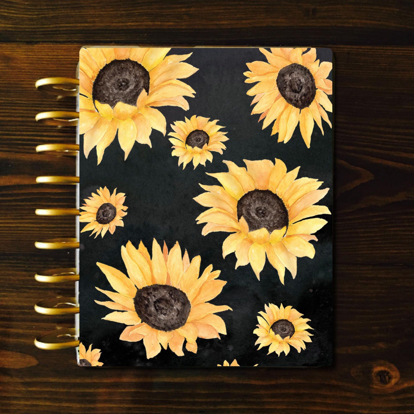 Sunflower COVERS Sunflower Planner Sunflower Happy Planner