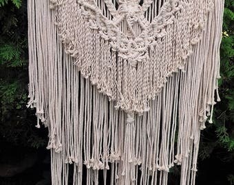 Large macrame wall hanging | Etsy