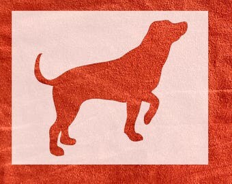 Labrador stencil | Etsy