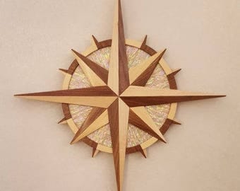 Miniature Compass Rose-Celtic Knot of Journey and