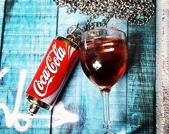 Coke necklace | Etsy