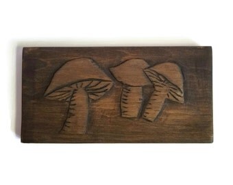 Mushroom carving | Etsy