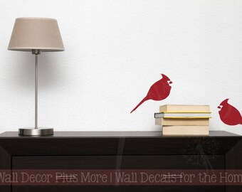 Cardinal wall decal | Etsy