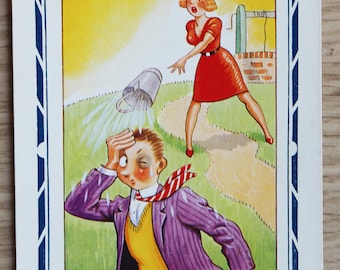 Saucy postcard | Etsy