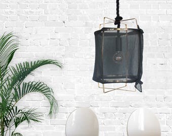 Rope pendant light | Etsy