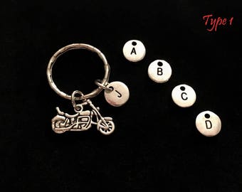 Motorcycle keychain | Etsy